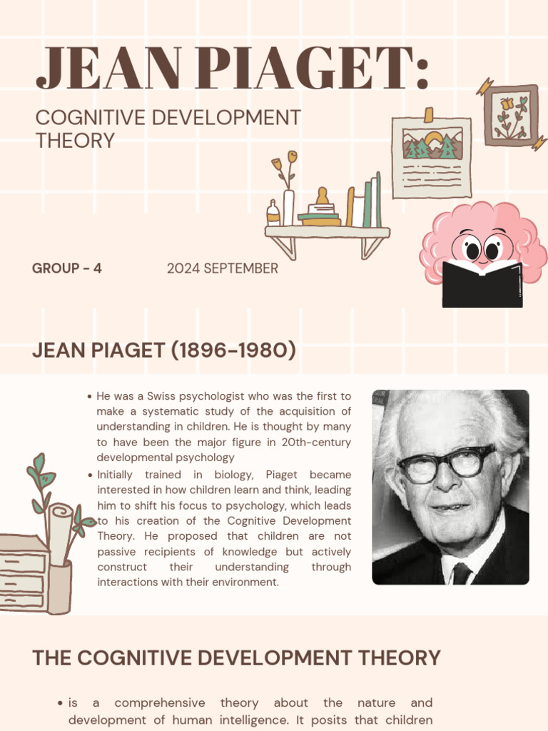 JEANPIAGET | PDF | Cognitive Development | Thought