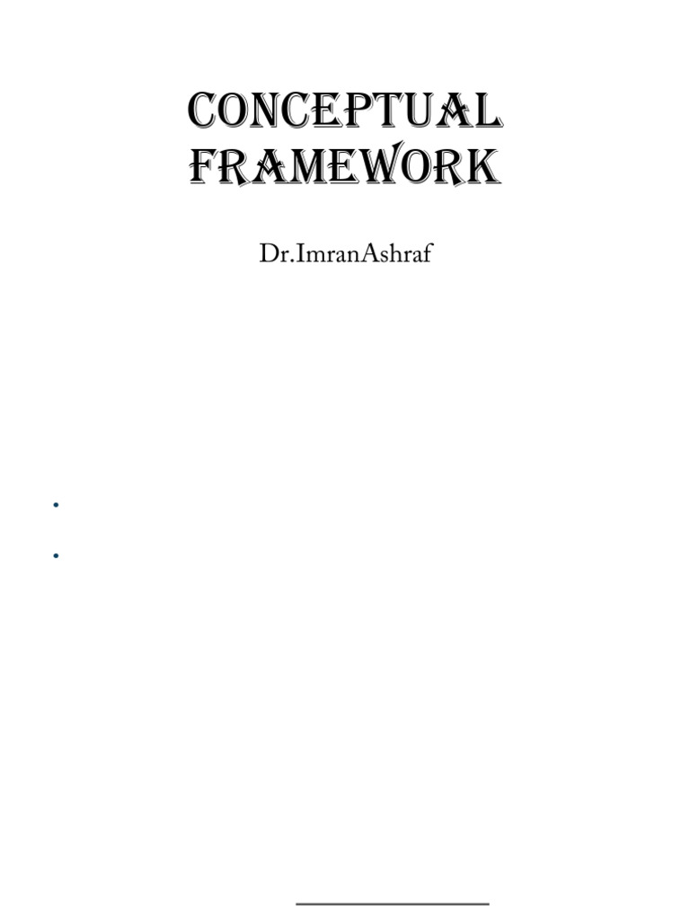 Unit 4 Conceptual Framework | PDF | Curriculum | Conceptual Model