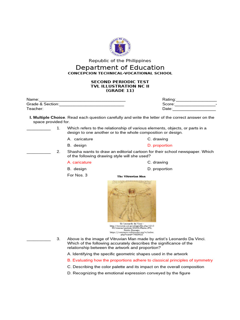 GRADE-11-TVL-11-ILLUSTRATION-SECOND-QUARTER (4) | PDF | Drawing ...