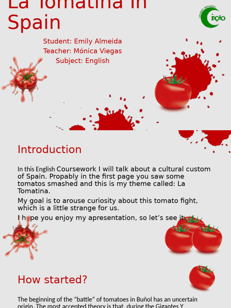 La Tomatina in Spain | PDF