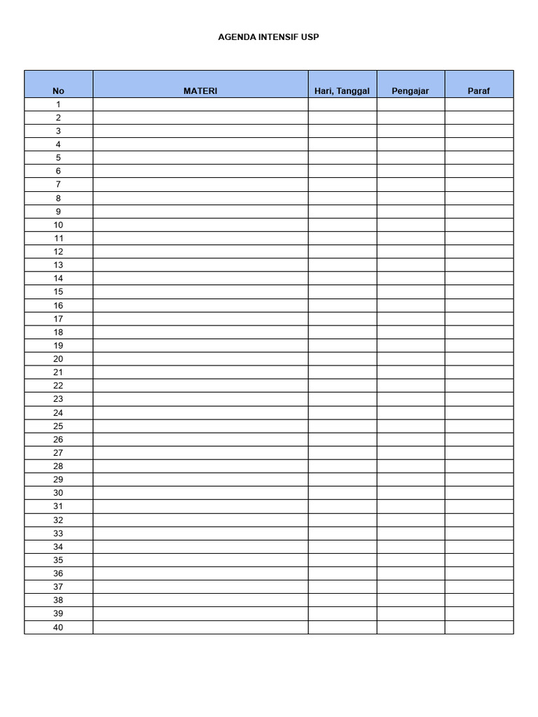 Presensi Tambahan Belajar Smp 2024-2025 - Sheet2 | PDF