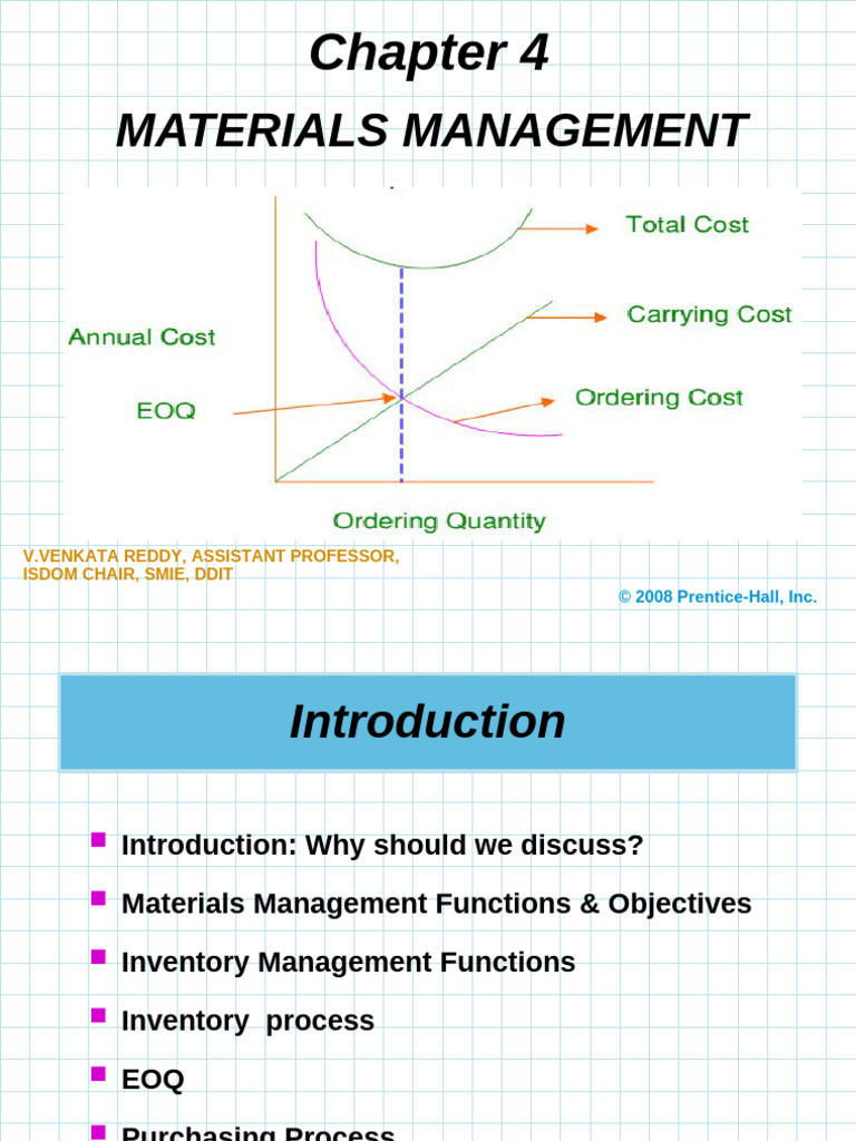 04 Materials Management | PDF | Inventory | Demand