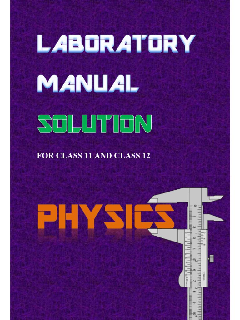 Physics Lab Mannual | PDF