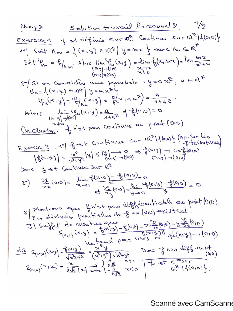 Solution-Travail-Perso2_Chap2 | PDF