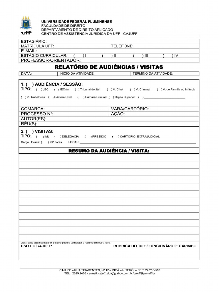 Relat Rio de Audi Ncias | PDF