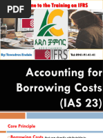 Ind AS 23 | PDF | Expense | Interest