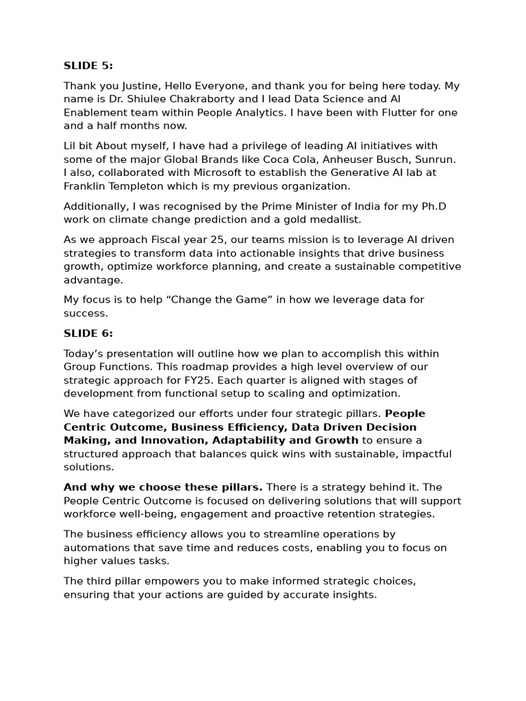 talk track | PDF | Artificial Intelligence | Intelligence (AI) & Semantics