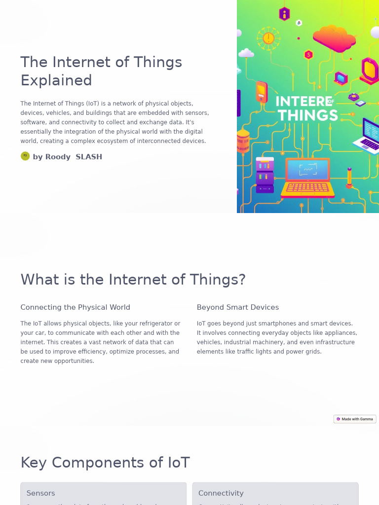 The Internet of Things Explained | PDF | Internet Of Things | Computing