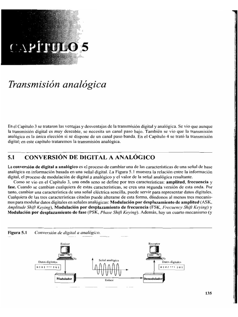 Transmision de Datos Cap5 | PDF