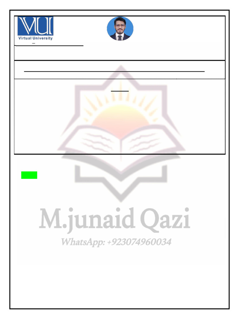 CS602-Assignment 2 Solution Fall 2024 By M.junaid Qazi | PDF | Computer ...