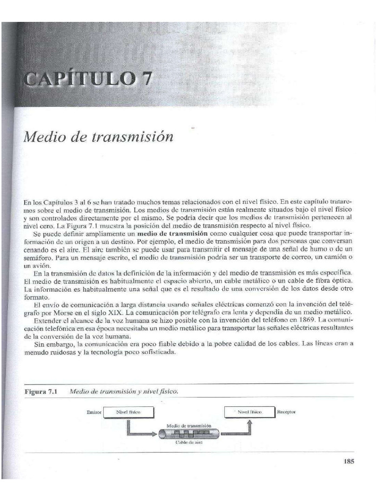 Transmision de Datos Cap7 | PDF