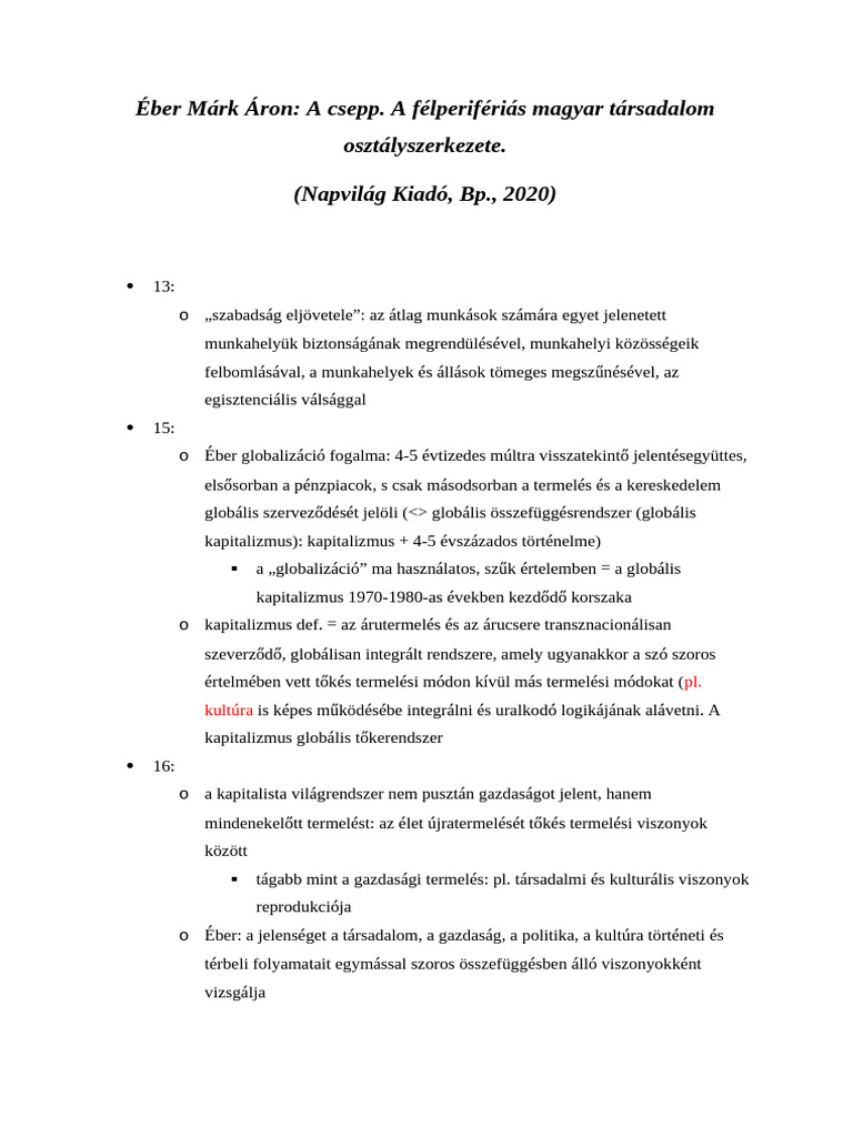 Éber Márk Áron-A Csepp | PDF