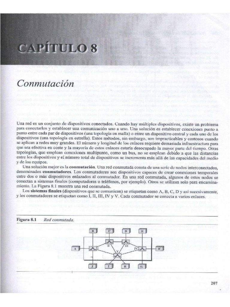 Transmision de Datos Cap8 | PDF