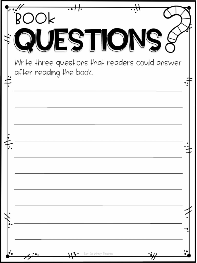 Book and Chapter Questions Guide | PDF
