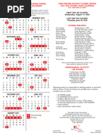 YRDSB 2025-2026 School Year Calendar | PDF | Entertainment Events ...