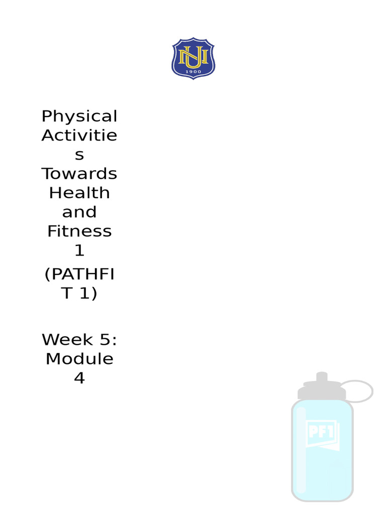 Pathfit 1 Module 4 Locomotor Skills | PDF | Physical Fitness | Anatomical Terms Of Motion