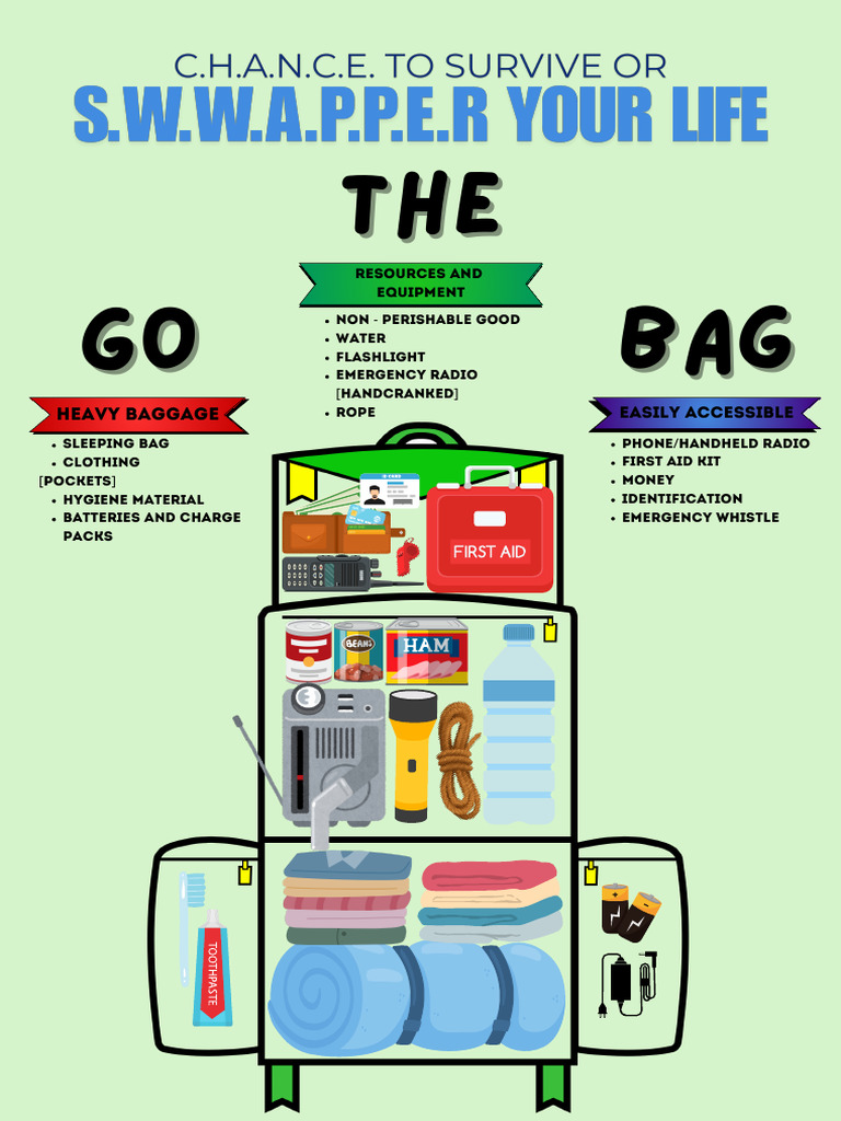 Essential Items for a Go Bag | PDF