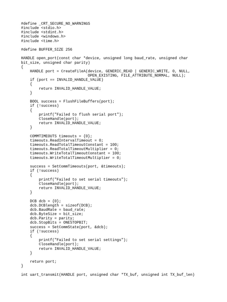 uart | PDF | Computer Programming | Software Engineering uart | PDF | Computer Programming | Software Engineering