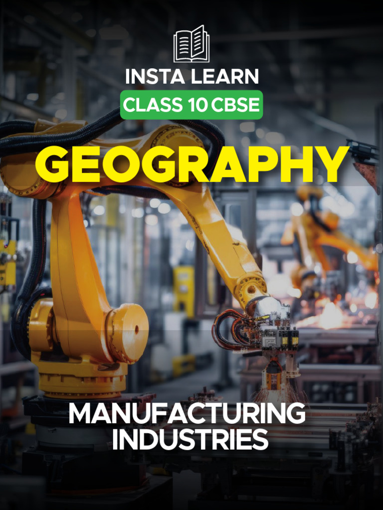 6.manufacturing Industries | PDF | Fertilizer | Pollution