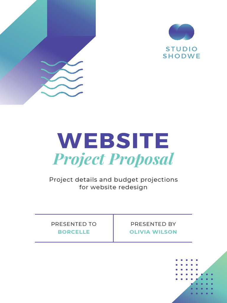 Website Redesign Project Proposal | PDF