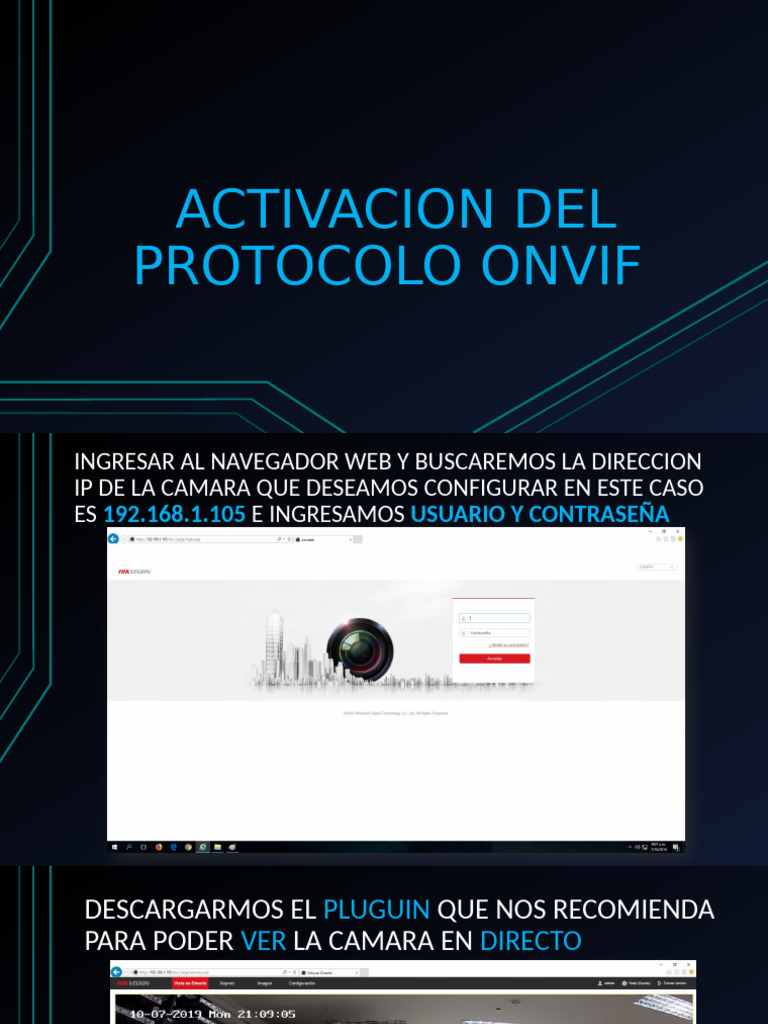 PROTOCOLO ONVIF | PDF