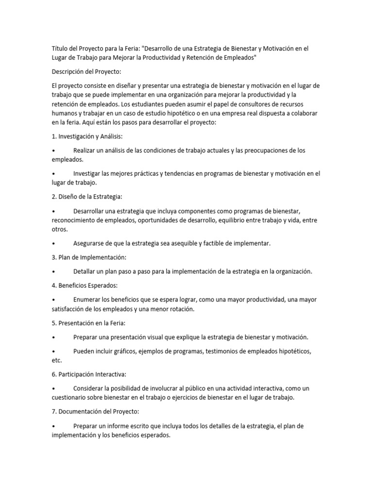 Proyecto Recursos Humanos | PDF | Gestión de recursos humanos