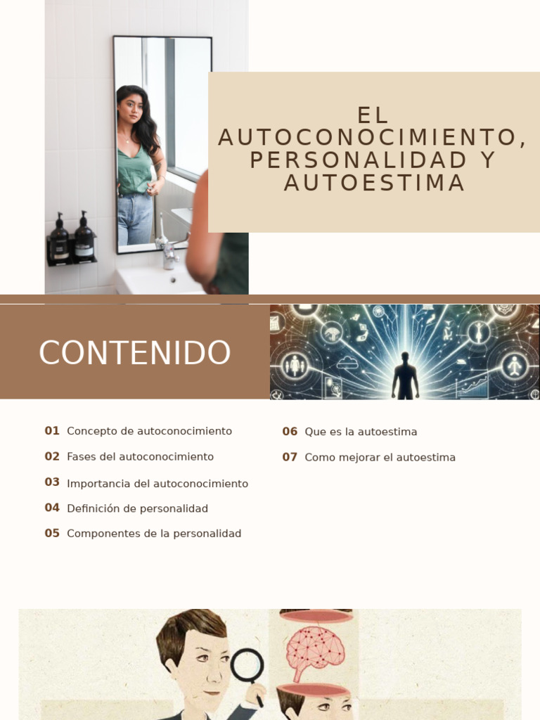 Autoconocimiento, Personalidad, Autoestima | PDF | Autoestima | Las ...