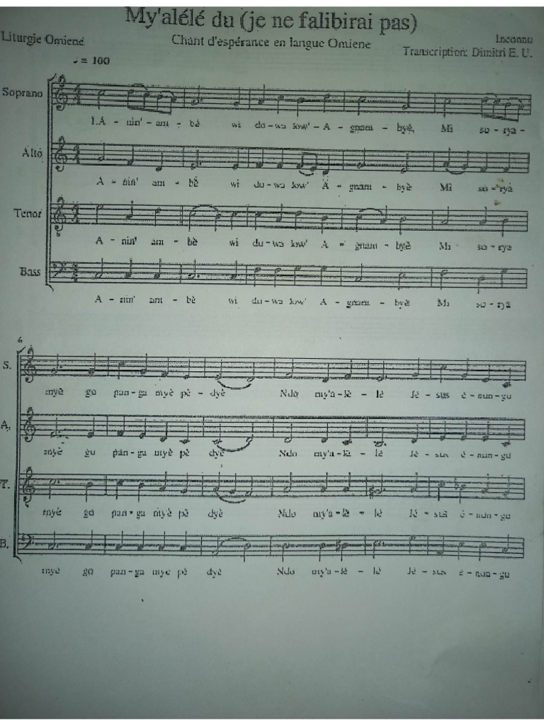 My'alélé Du | PDF