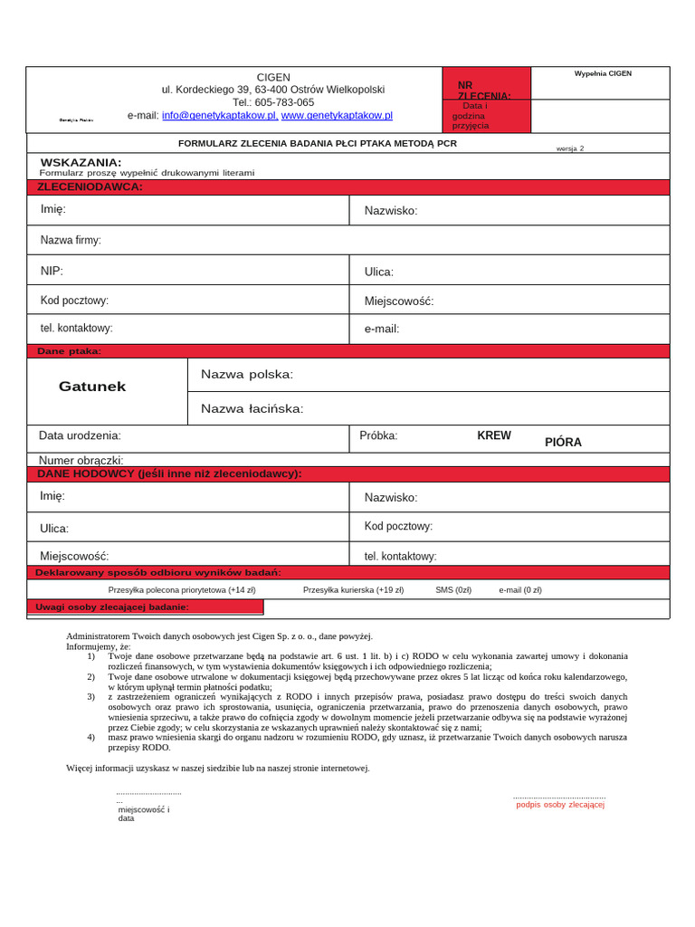 2022 Formularz-Zgloszeniowy | PDF