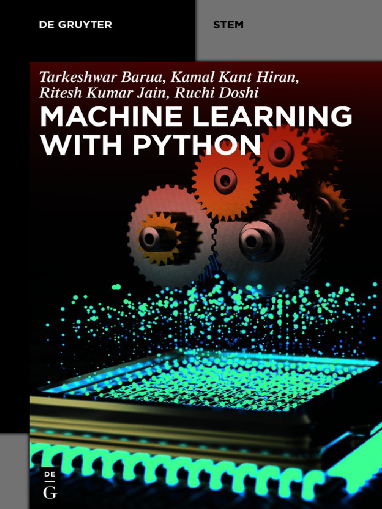 Machine Learning with Python Barua Hiran Jain Doshi 2024 | PDF | Machine Learning | Artificial ...