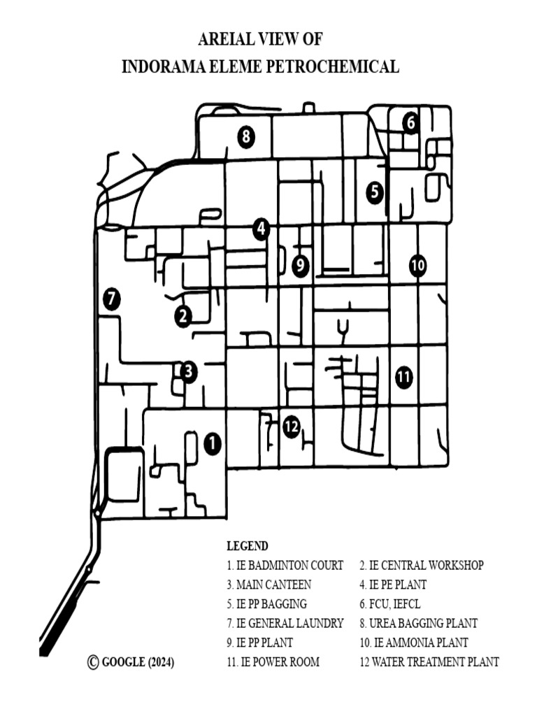 Indorama Eleme Petrochemical Map | PDF