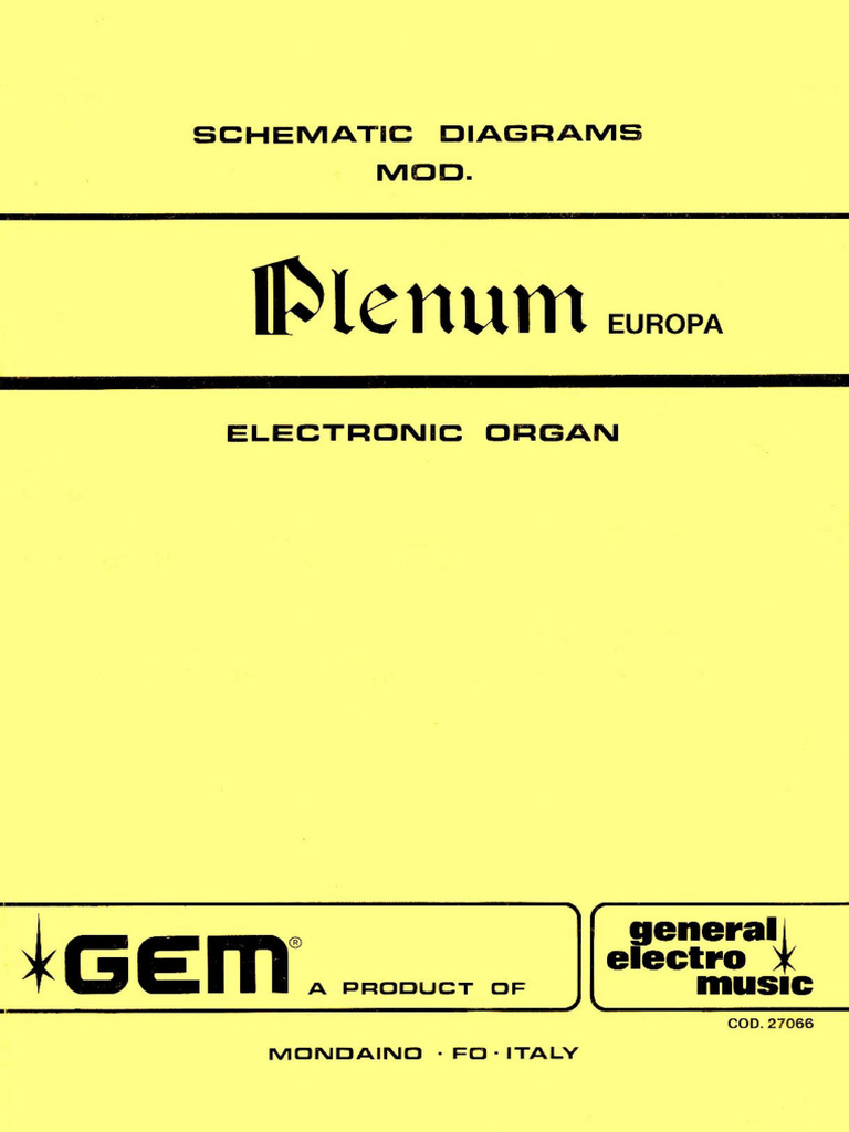 Gem Plenum - Europa - Service | PDF
