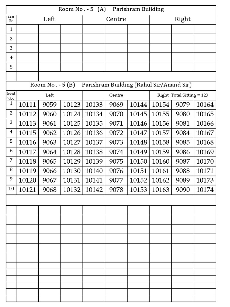 3 29-12-2024 Class - VI, VI, VII, VIII, IX, X, XI, XII Test Sitting ...