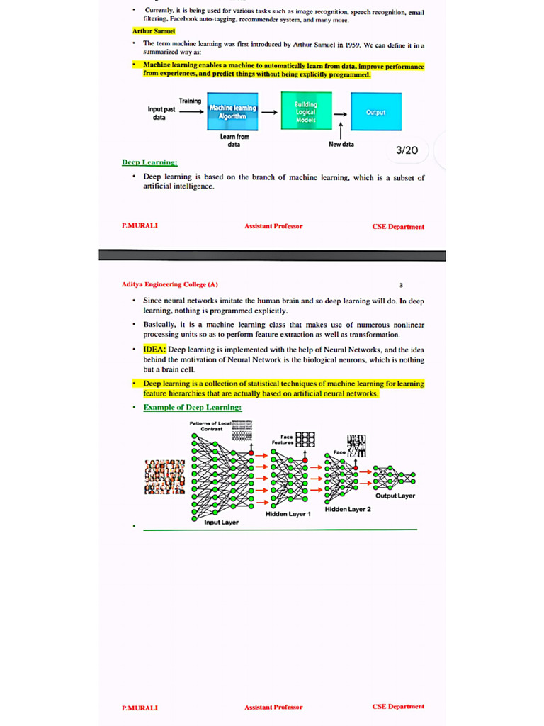 Machine learning 1.1 | PDF