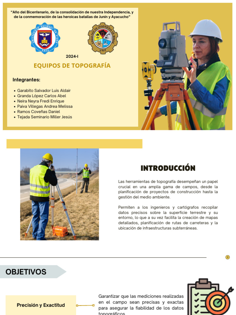 Equipos de Topografía | PDF | Topografía | Sistema de información ...