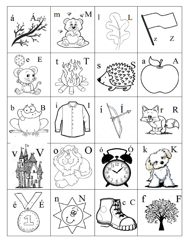 ABC Tanításához Képek | PDF