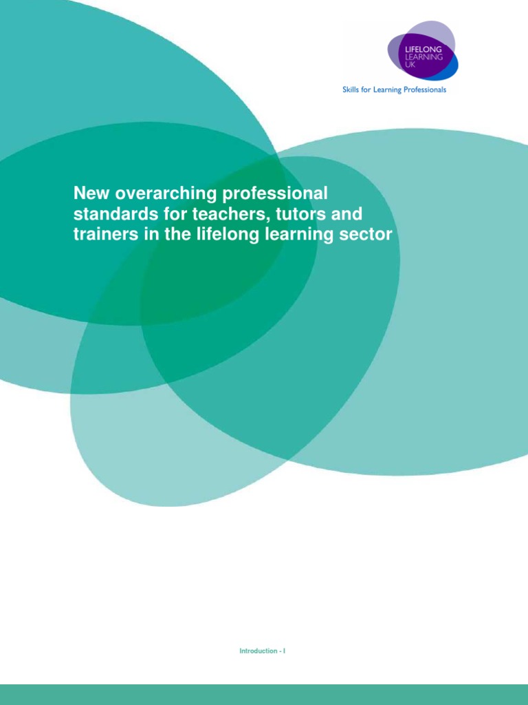 Lifelong Learning - PTTLS | PDF | Lifelong Learning | Educational ...