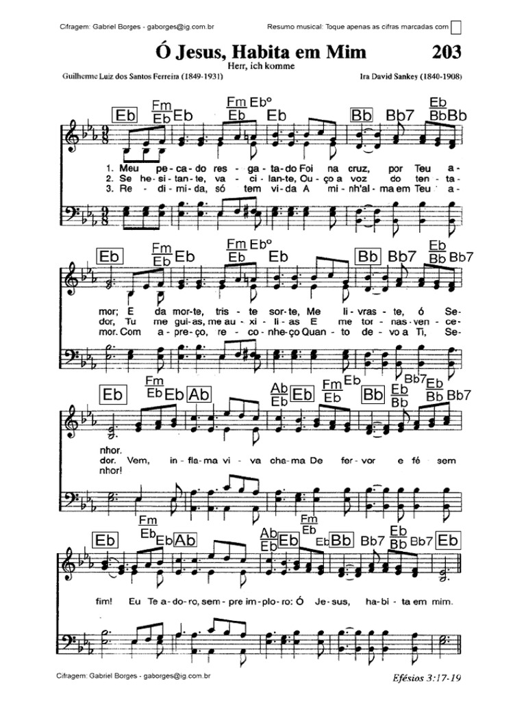 Vem Inflama - Partitura | PDF