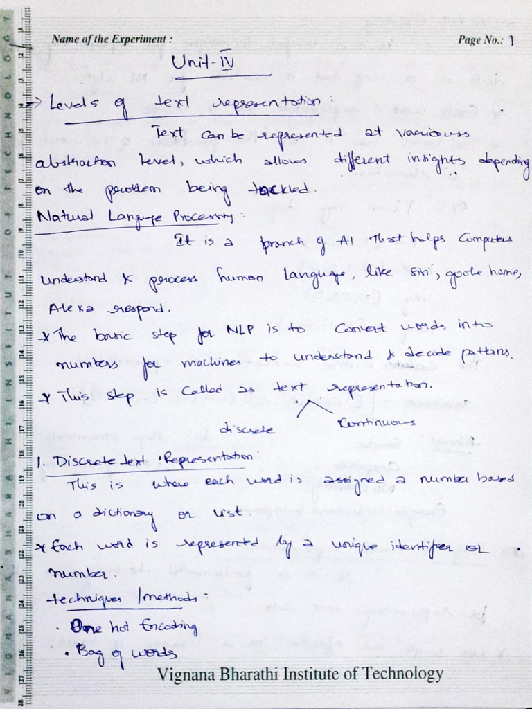DV Unit 4 | PDF