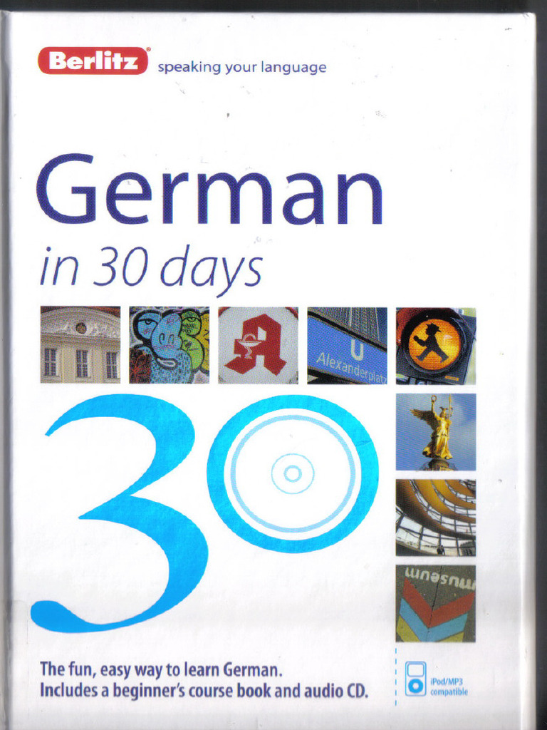 German in 30 Days Course Book | PDF