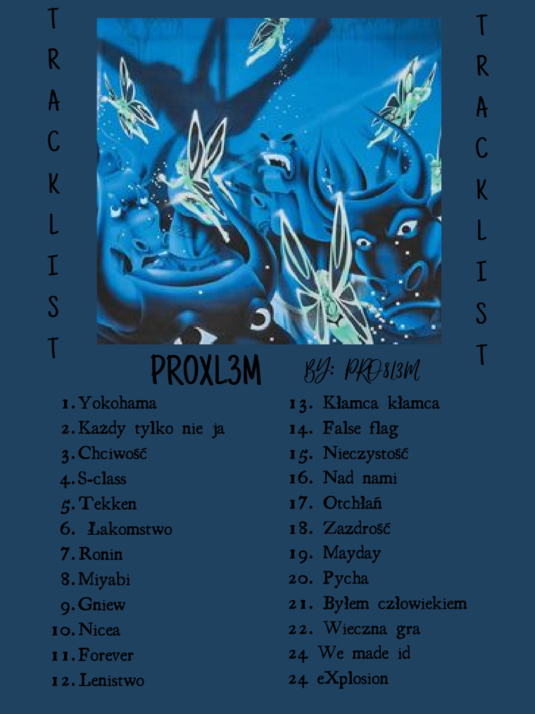 TrackList PRO8L3M | PDF