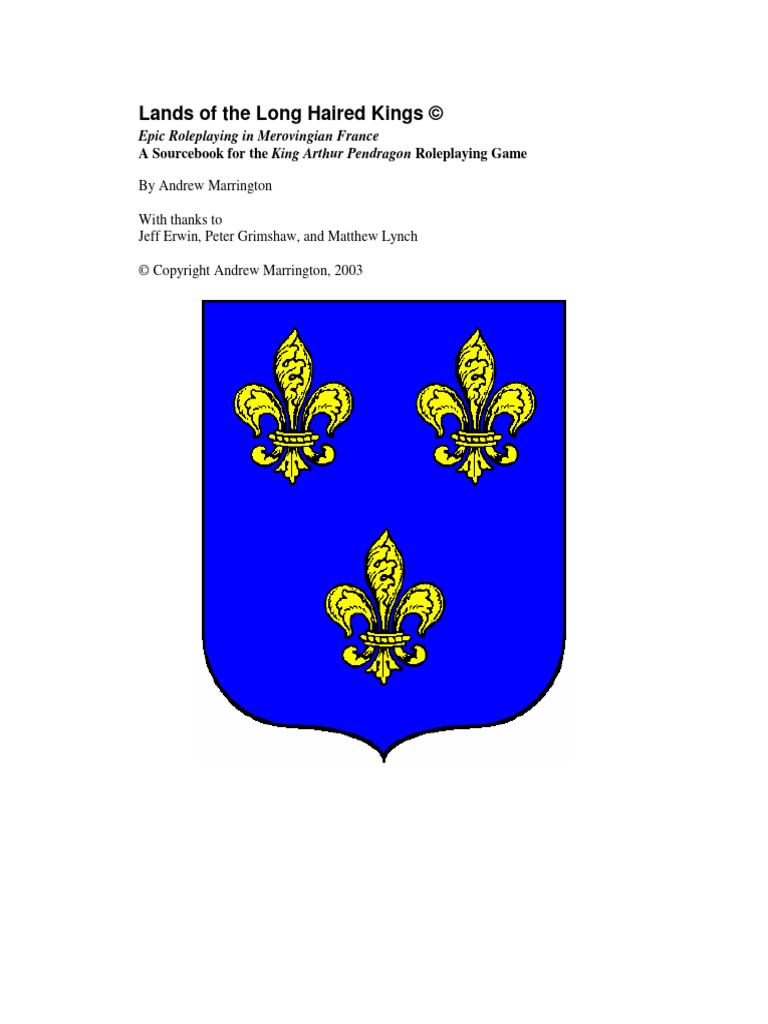 Pendragon - Lands of The Long Haired Kings | PDF | Franks