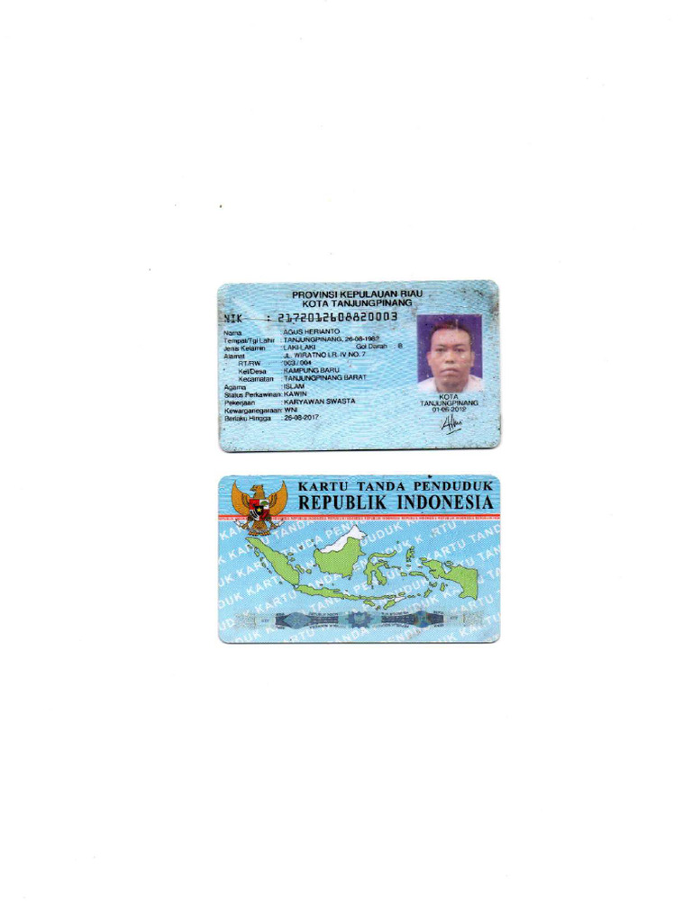 KTP Agus Herianto - Compressed | PDF