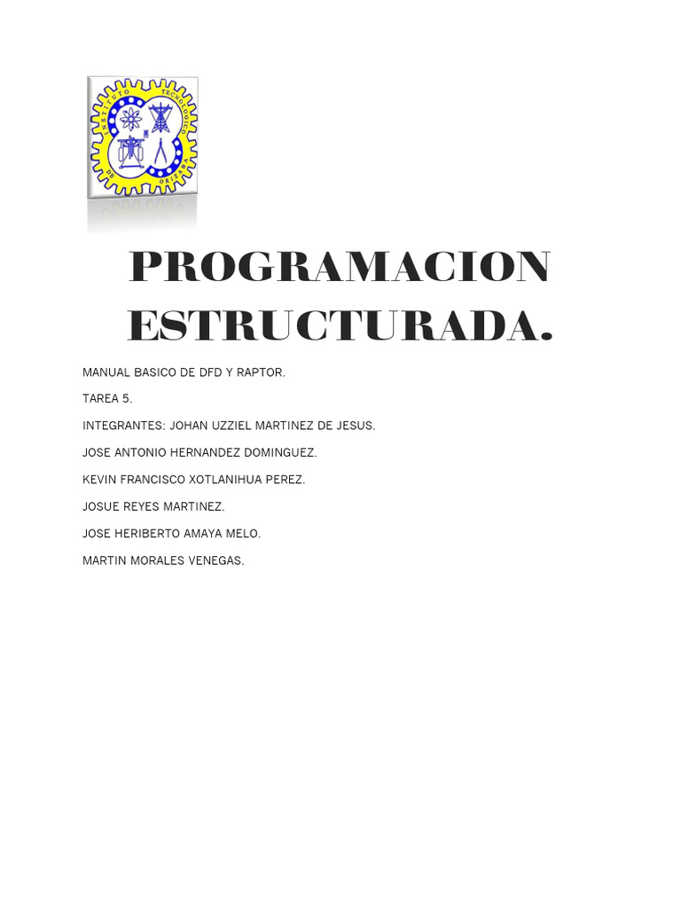 Programacion Estructurada | PDF | Programa de computadora | Programación