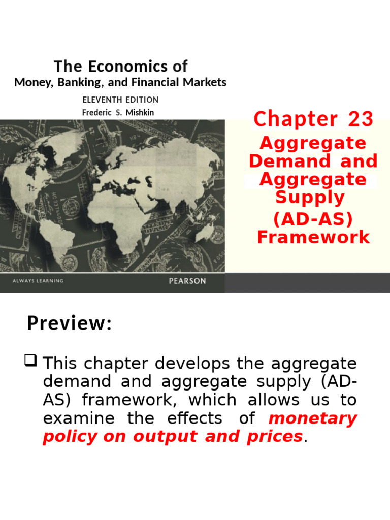 Aggregate Demand Aggregate Supply Framework - Dr. Waqar Khalid | PDF ...