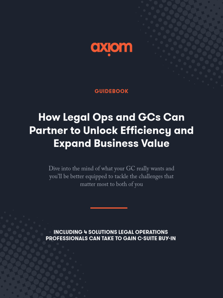 Legal Ops Best Practices WP 2024 | PDF | Artificial Intelligence ...