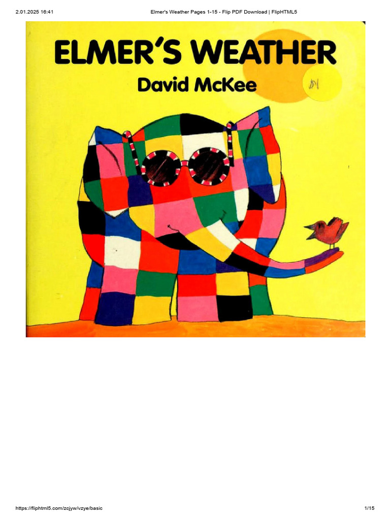 Elmer's Weather Pages 1-15 - Flip PDF Download - FlipHTML5 | PDF