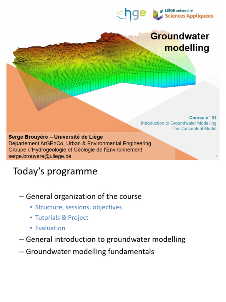 GEOL0083_C01_v01 | PDF | Hydrogeology | Aquifer