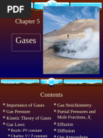 Gas Laws Formula Sheet | PDF | Gases | Mole (Unit)