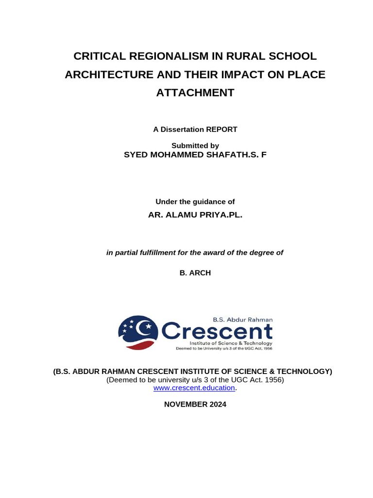 Final Shafath Dissertation Synopsis Format (2) 1 | PDF | Quantitative ...